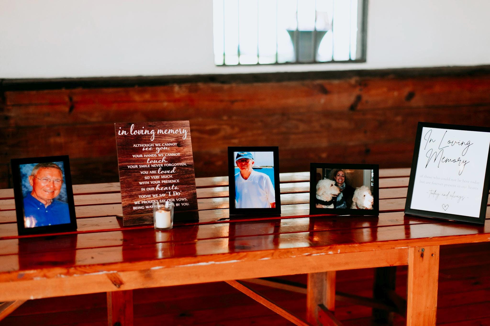 Wedding Signage Memory Table - Etsy