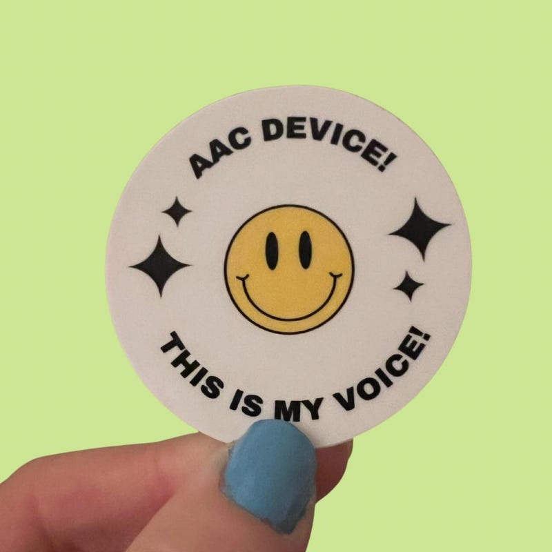 Aac Device Labels - Etsy