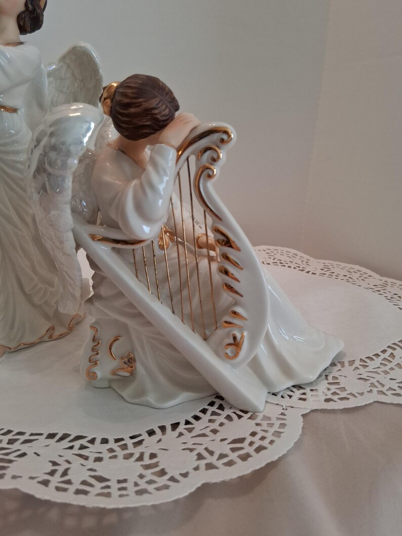 O'well Porcelain Angel - Etsy