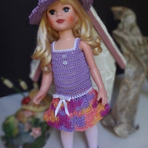 Crochet Tonner 8 9 Inch Kripplebush Kid Doll Dress Drop Waist - Etsy