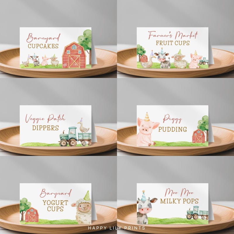 Farm Animal Party - Etsy