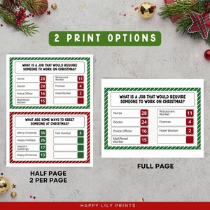Christmas Friendly Feud Game, Printable Christmas Party Game, Christmas ...