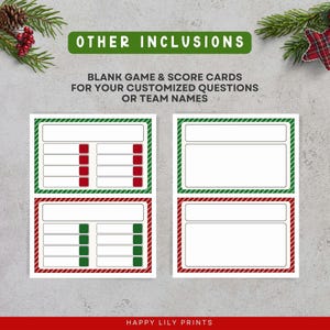 Christmas Friendly Feud Game, Printable Christmas Party Game, Fun ...