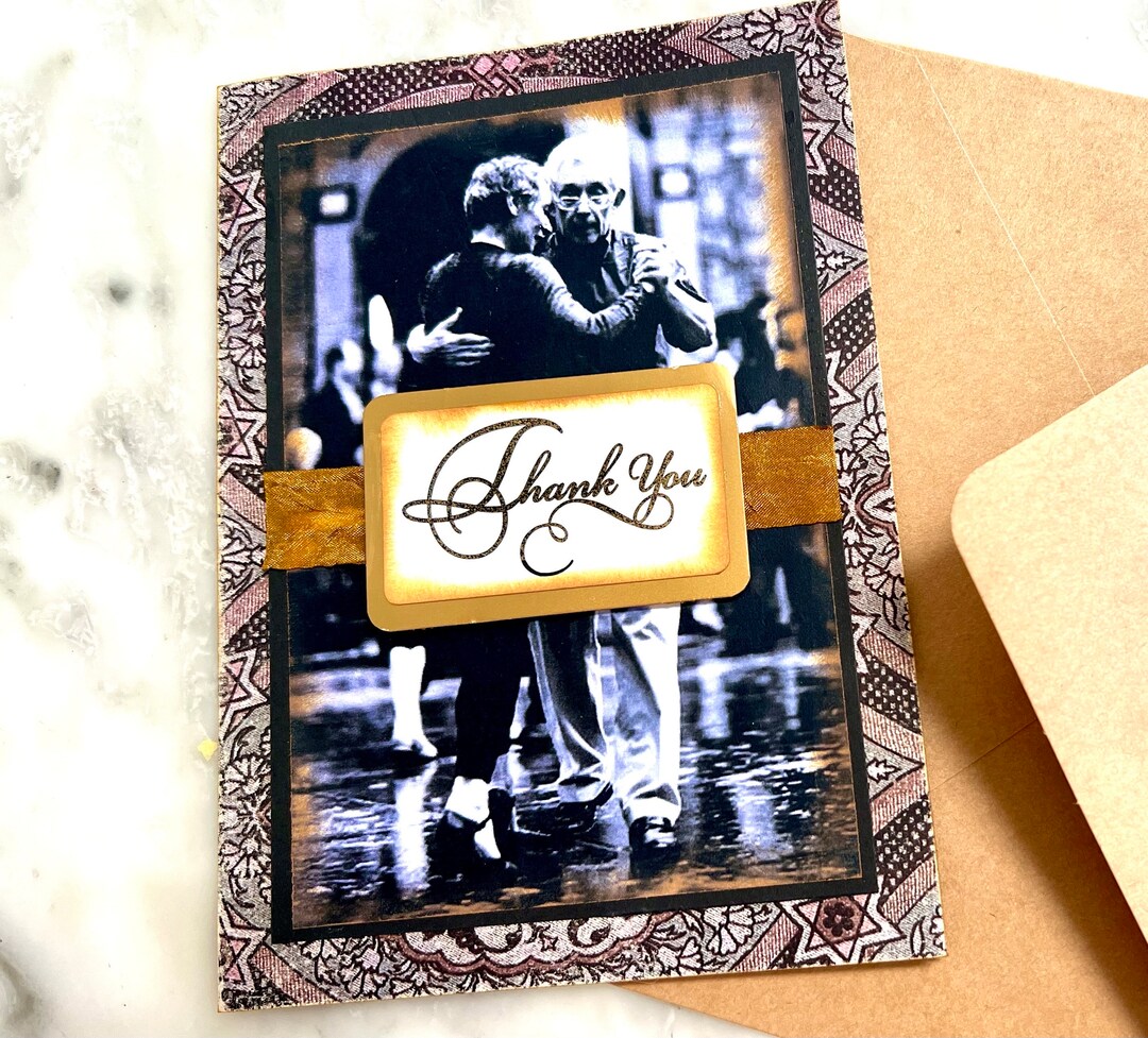 Ballroom Dancing Feet Thank You Card - Etsy