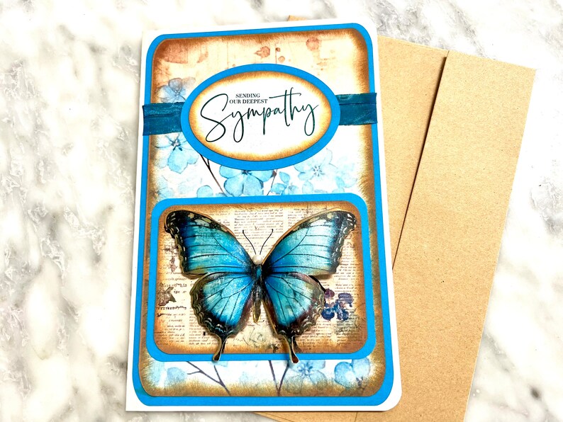 Large Sympathy Card - Etsy