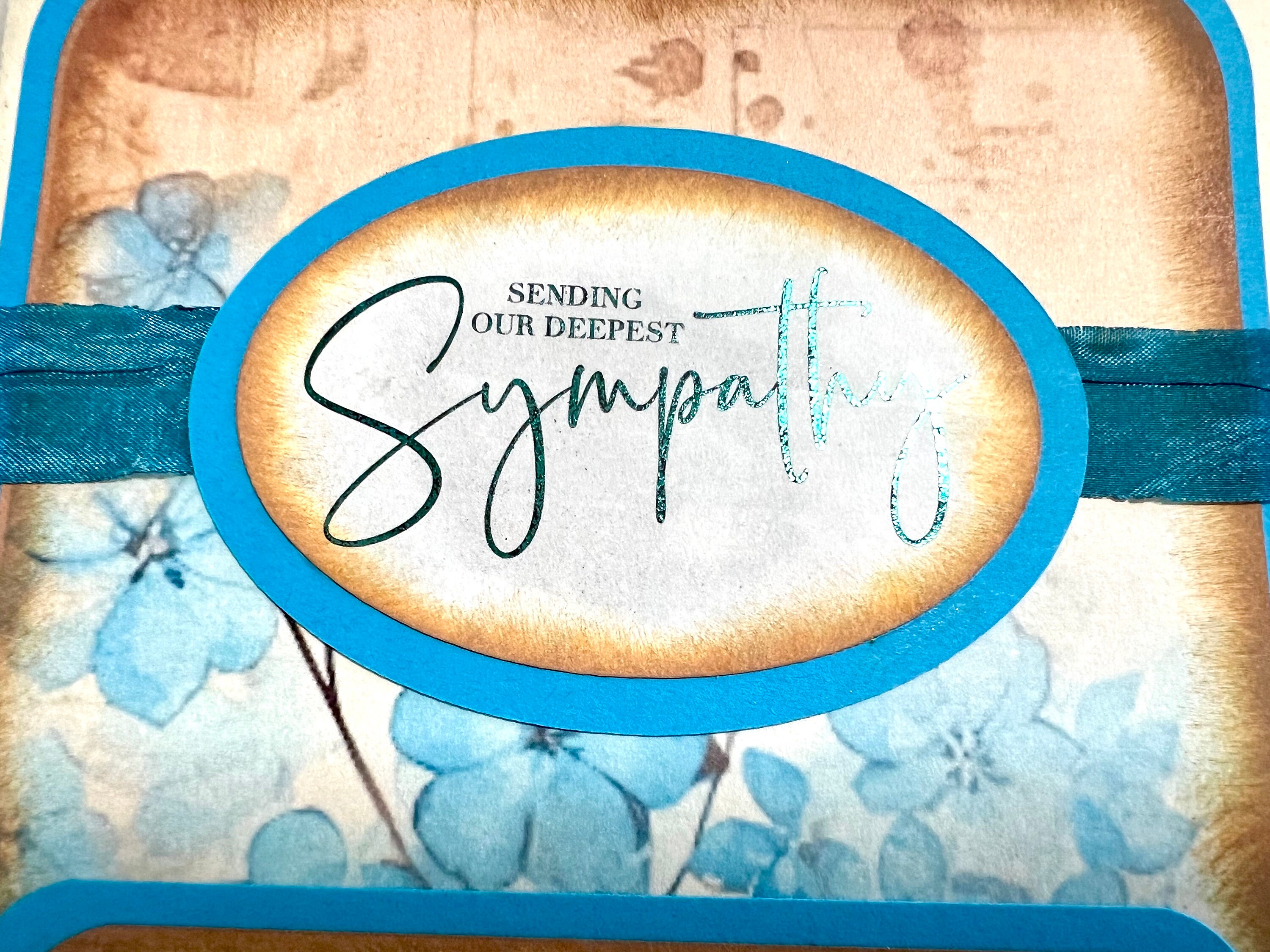 Large Sympathy Card - Etsy