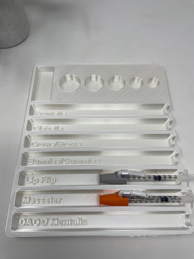 NEW Esthetician Nurse Injector Syringe Holder Organizer, Innovative ...