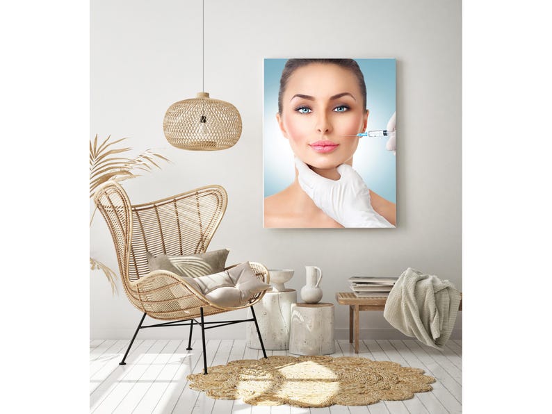 Unique Botox Injection Acrylic Print Medspa Wall Art Decor, Nurse ...