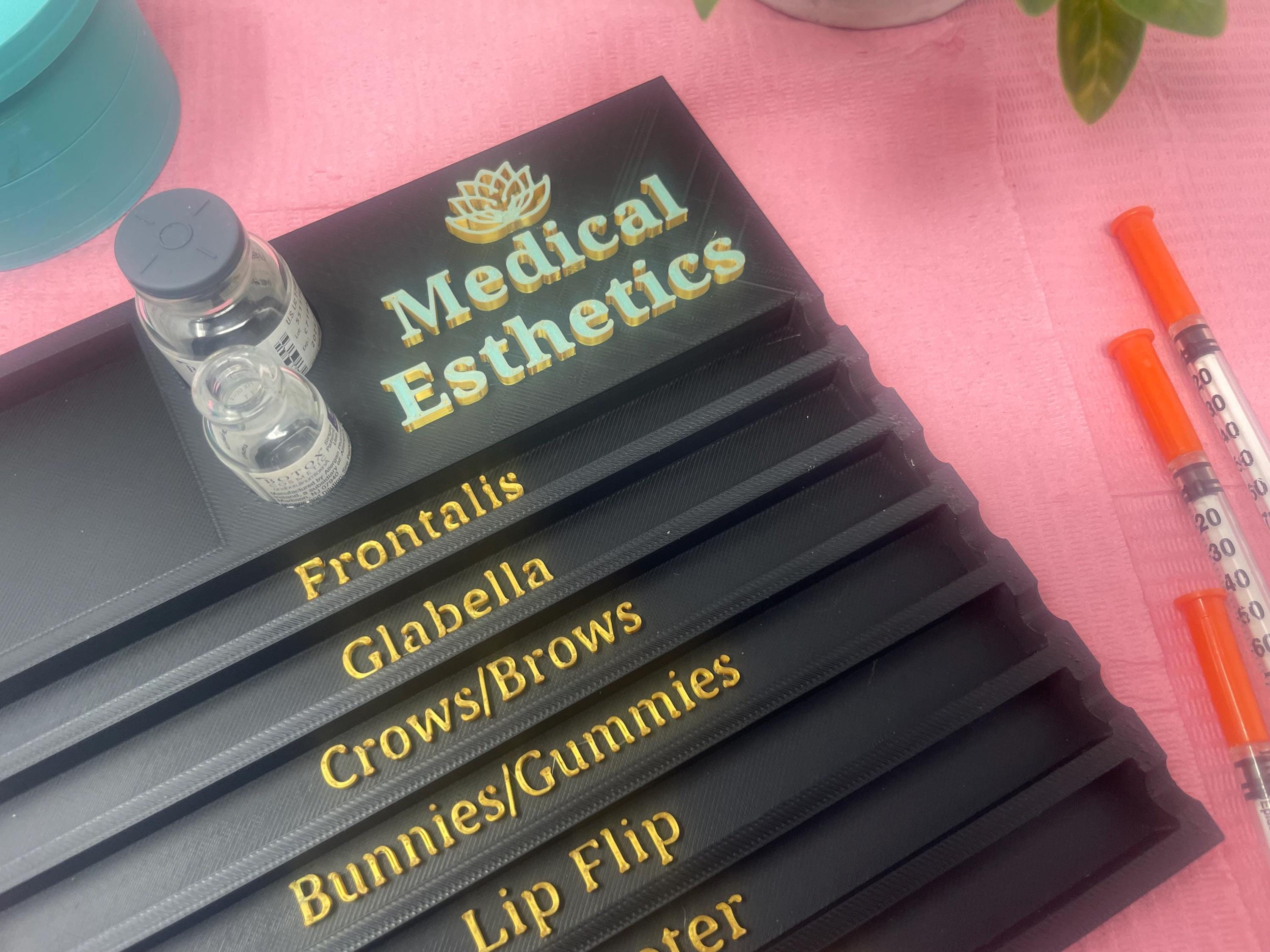 Customized Botox Syringe Tox Tray, Medical Aesthetics Nurse Injector ...