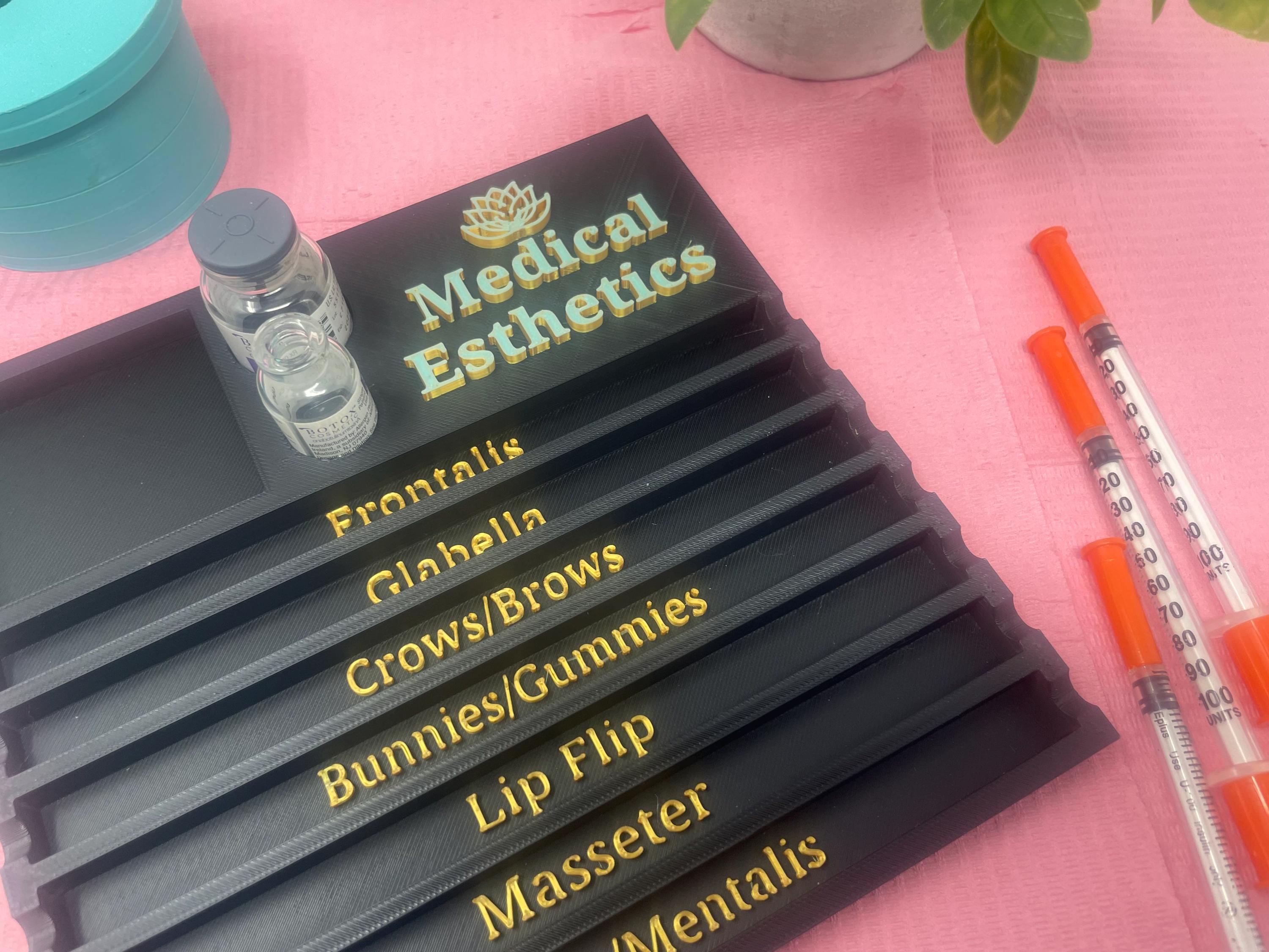 Customized Botox Syringe Tox Tray, Medical Aesthetics Nurse Injector ...