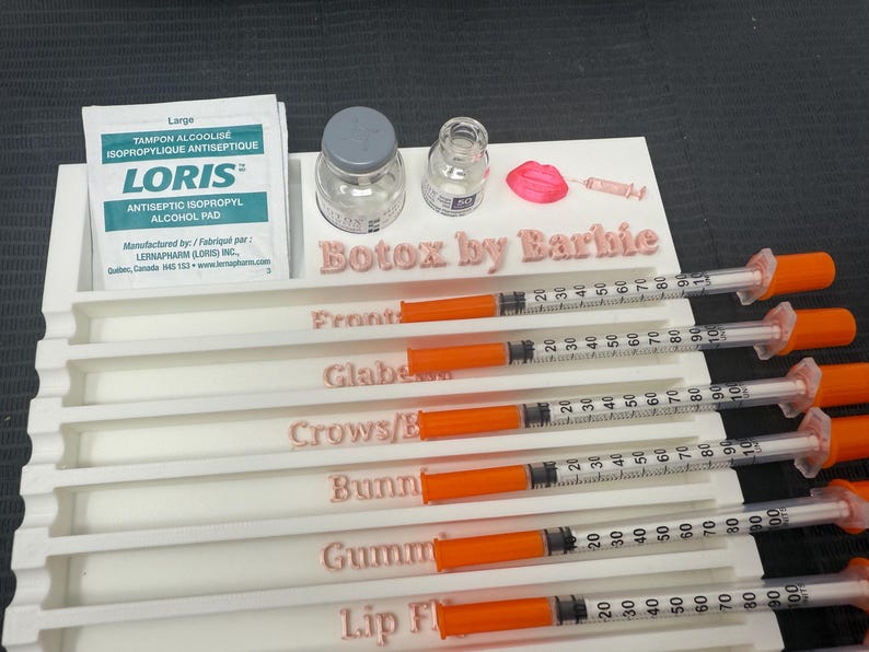 Customized Botox Syringe Tray Medical Aesthetic Practitioner Nurse ...