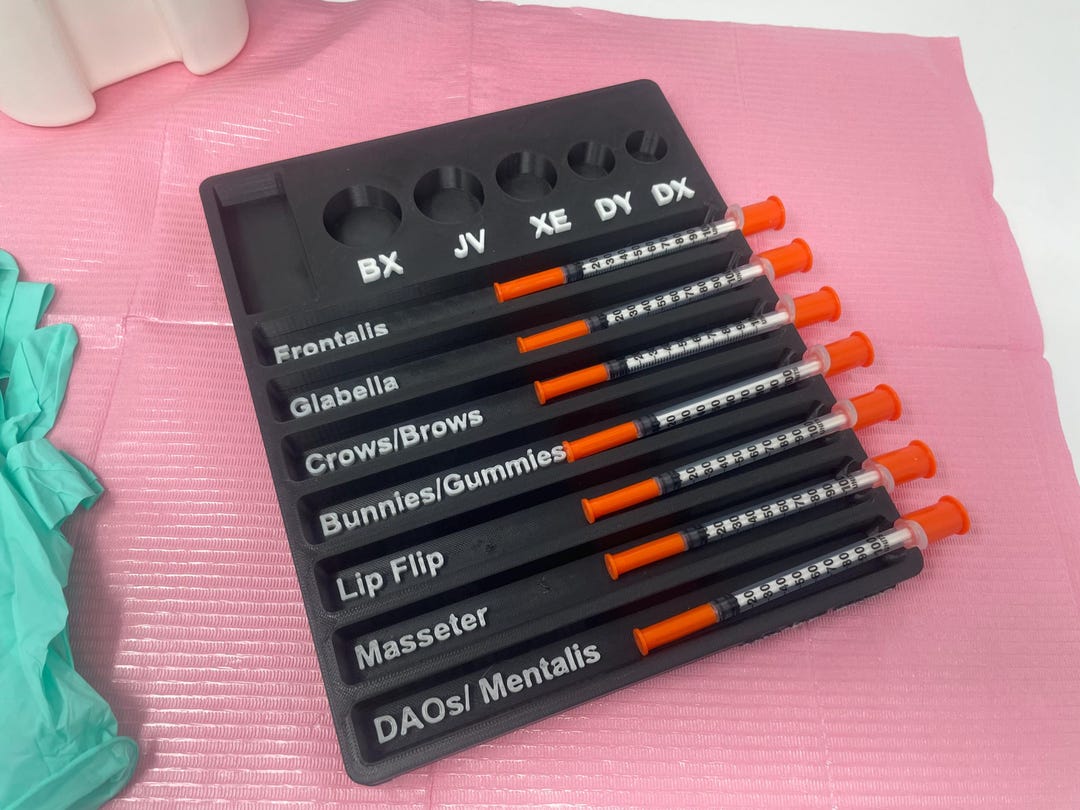 NEW Esthetician Nurse Injector Syringe Holder Organizer, Innovative ...