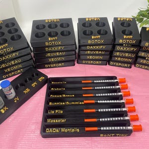 Botox Dysport Injectables Syringe Holder Tray, Tox Tray, Medical Spa ...