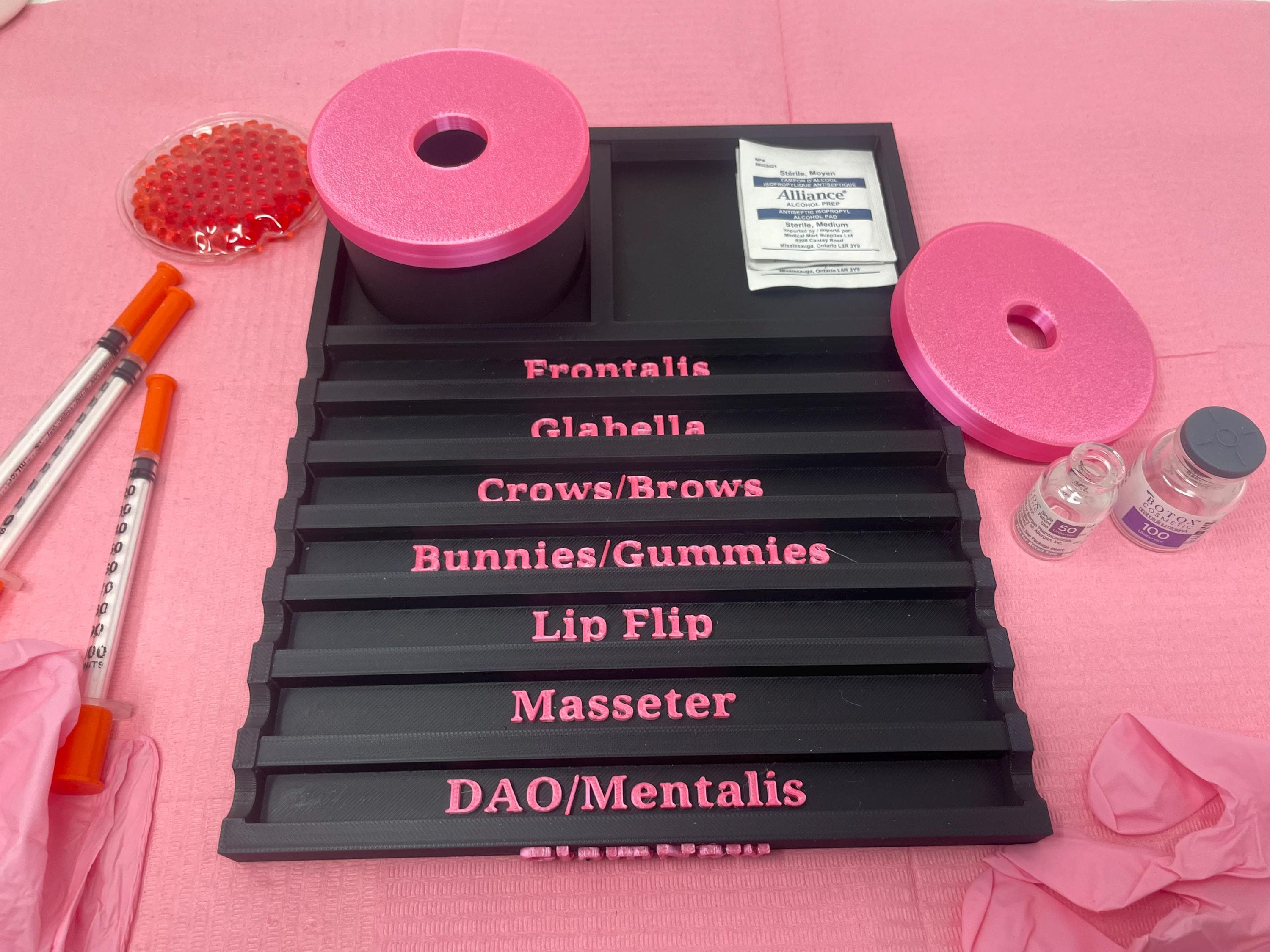 BTX Station Neurotoxin Injection Tray With Botox Chilling Box, Botox ...