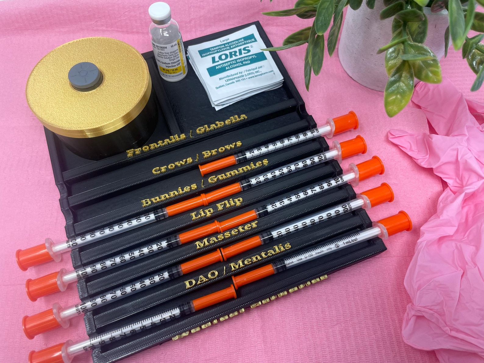 BTX Station Neurotoxin Injection Tray With Botox Chilling Box, Botox ...