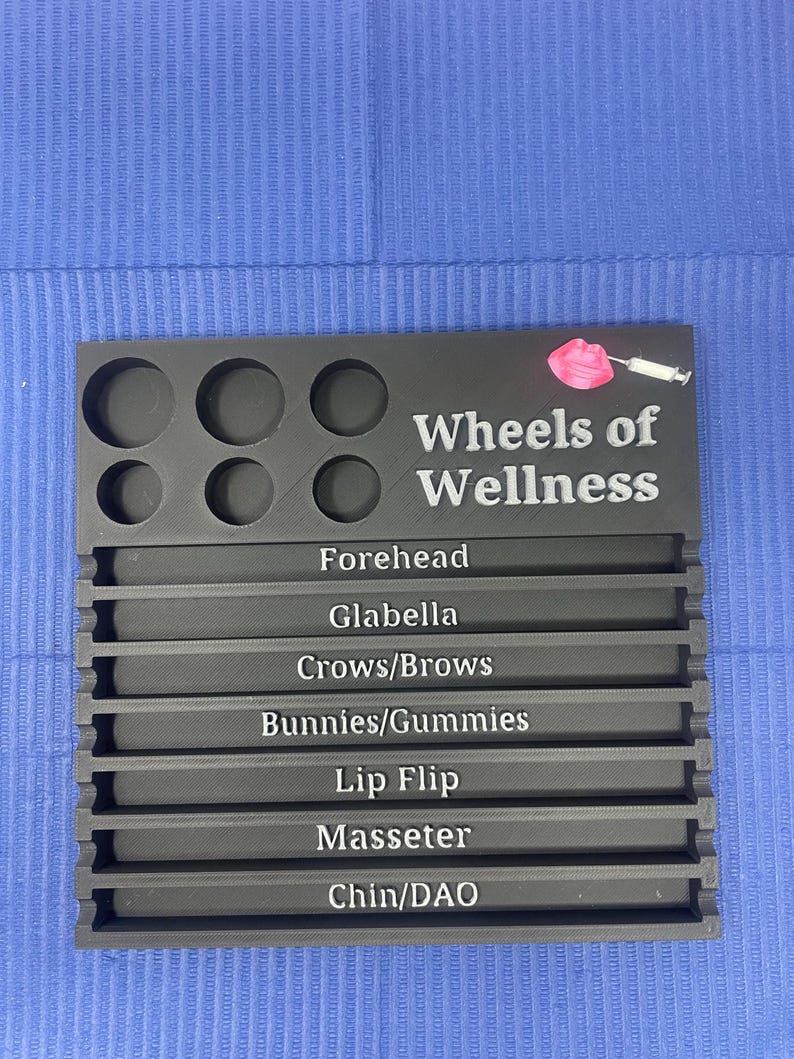 Customized Botox Syringe Tray, Medical Aesthetics Nurse Injector ...