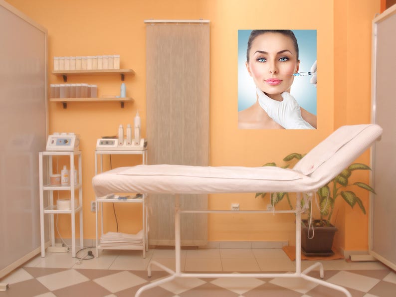 Unique Botox Injection Acrylic Print Medspa Wall Art Decor, Nurse ...