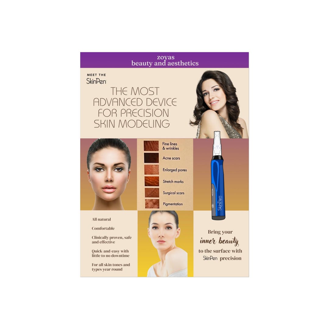 Skinpen Precision Skin Modeling Poster Fine Art Posters | Beauty ...