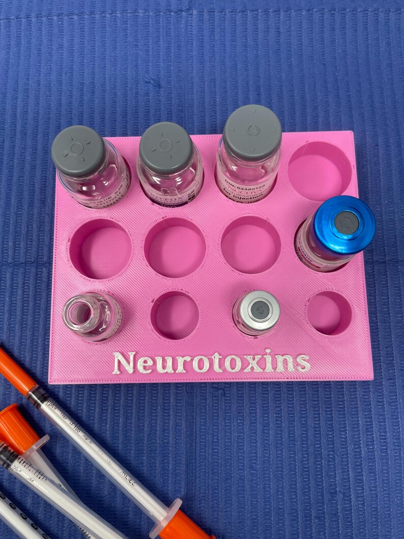 Medical Aesthetics Nurse Injector Neurotoxin Organizer, Botox Dysport ...