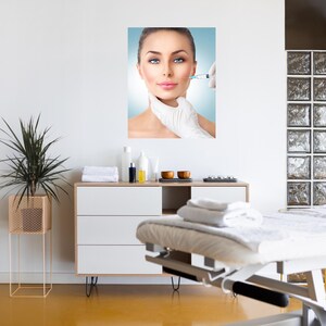 Unique Botox Injection Acrylic Print Medspa Wall Art Decor, Nurse ...