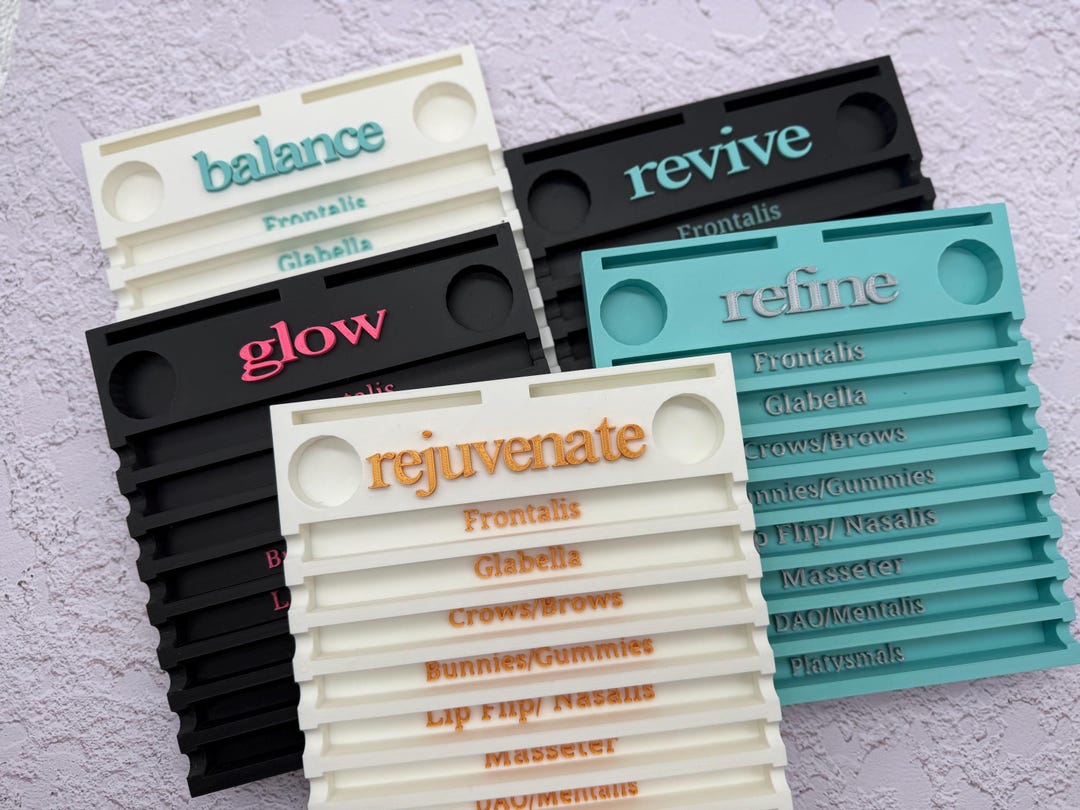 The REVIVE / RENEW™ Classic Collection Injection Tox Trays Organizers ...