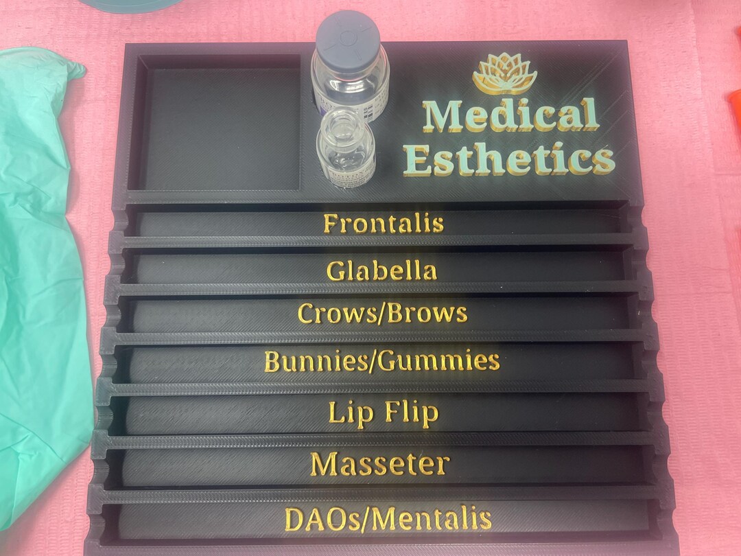 Customized Botox Syringe Tox Tray, Medical Aesthetics Nurse Injector ...