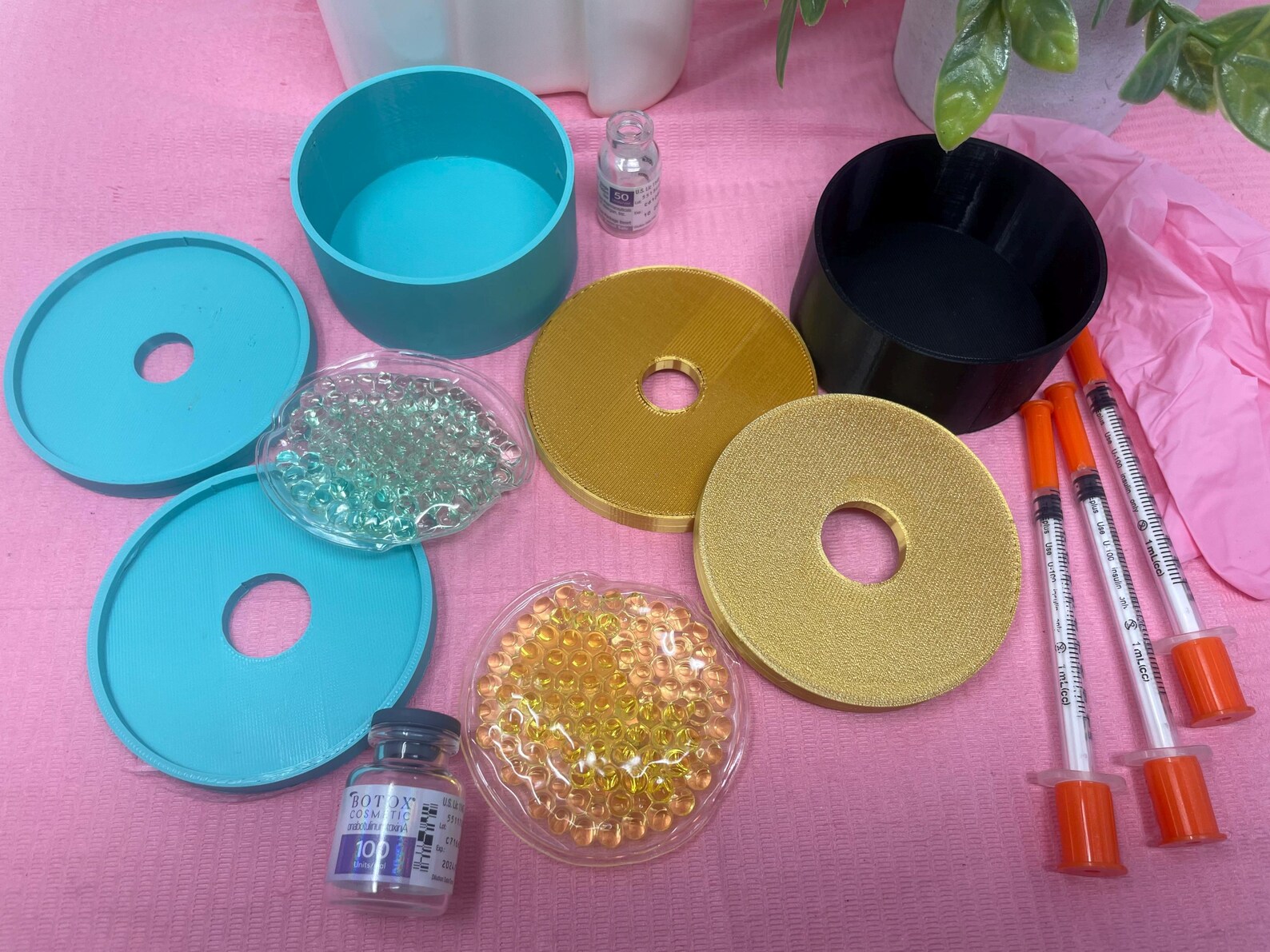 BTX Station Neurotoxin Injection Tray With Botox Chilling Box, Botox ...