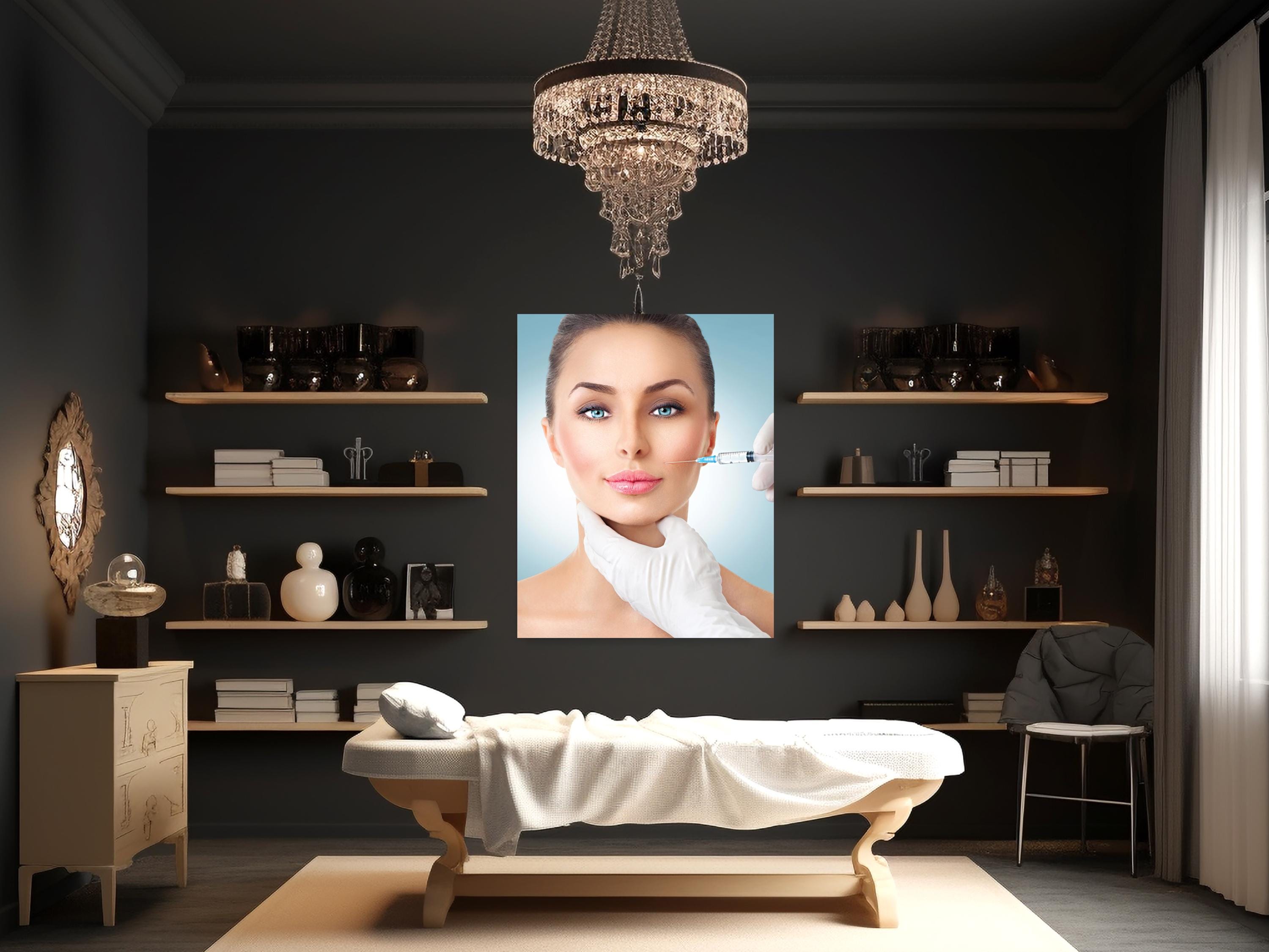 Unique Botox Injection Acrylic Print Medspa Wall Art Decor, Nurse ...