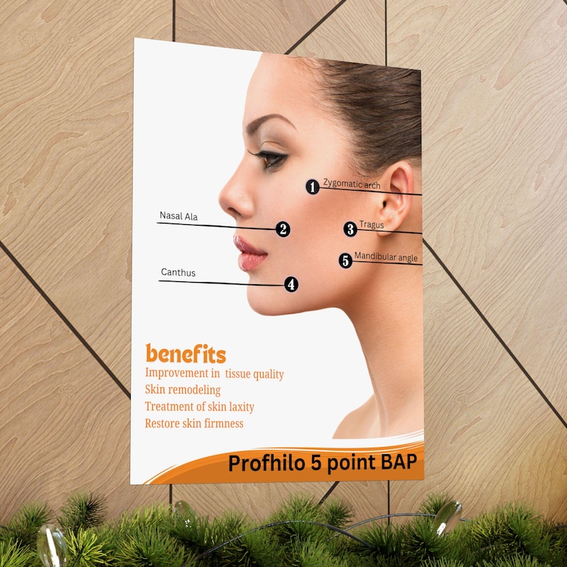 Customized With Logo Profhilo Benefits Esthetician Consultation Tool ...