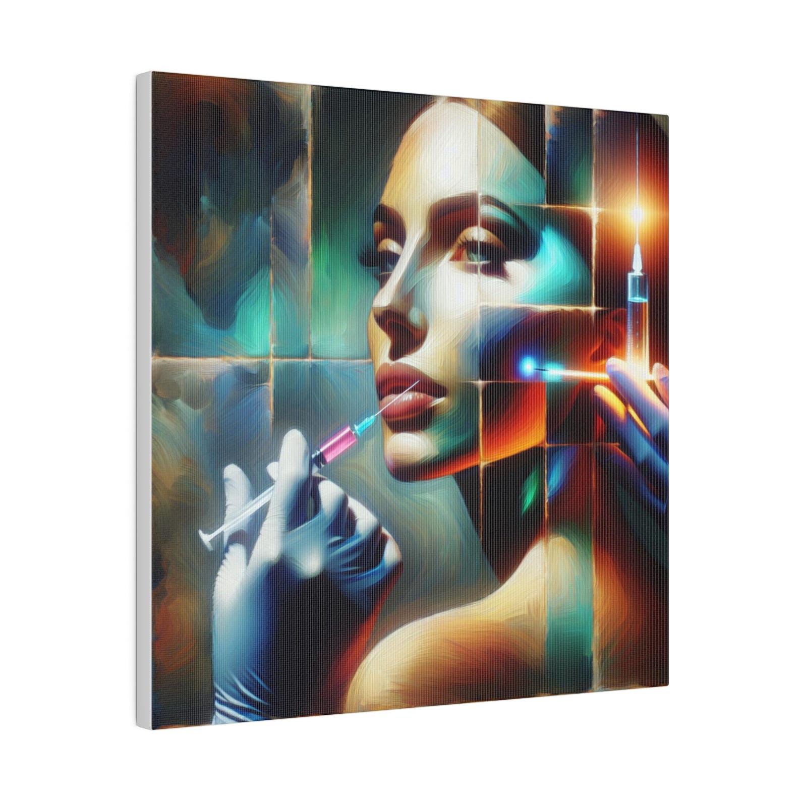 Unique Medspa Wall Art Canvas, Medical Spa Decor - Etsy