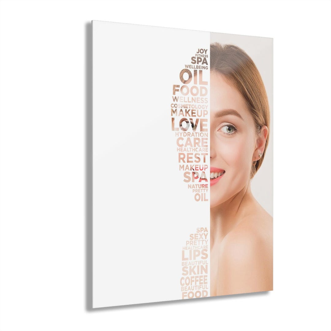 Wellness Medspa Acrylic Prints (french Cleat Hanging), Esthetician ...