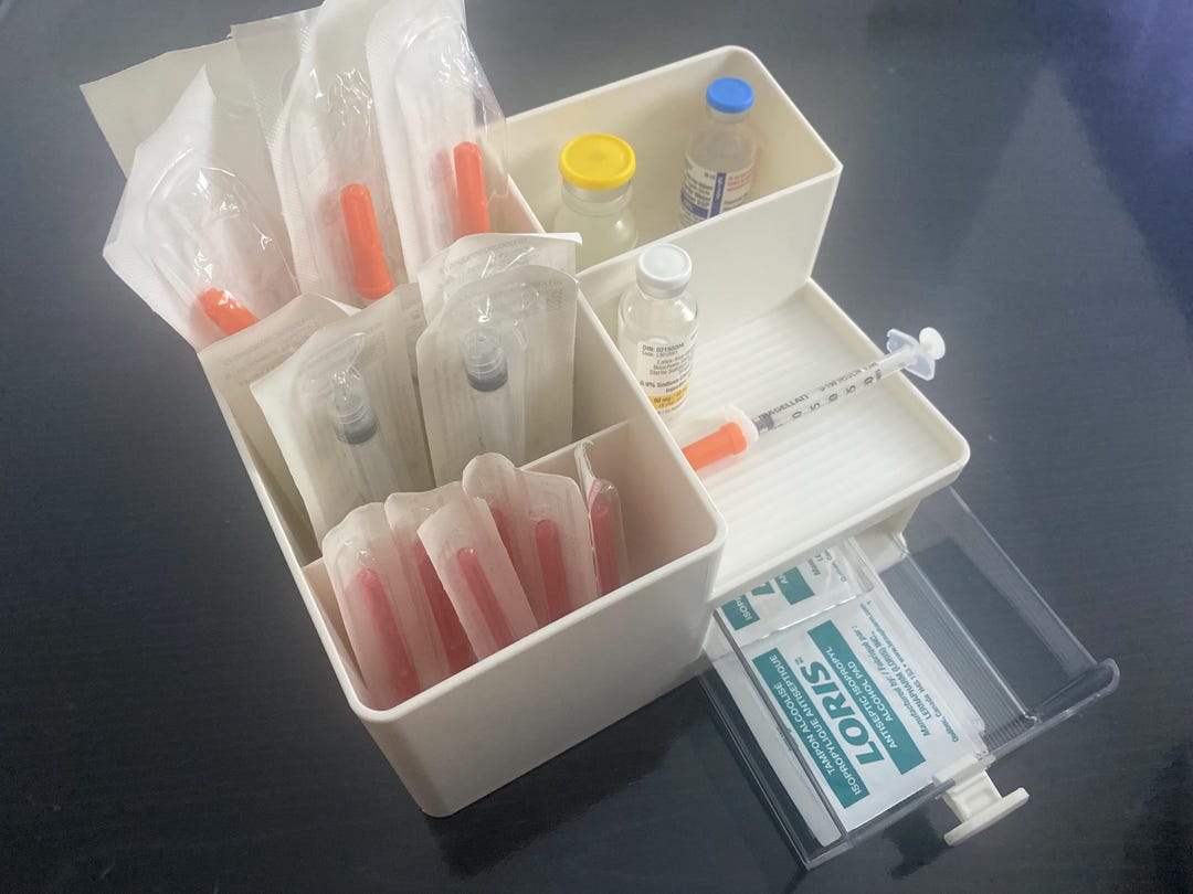 Botox Neurotoxin Preparation and Storage Tray Organizer Toxtray ...