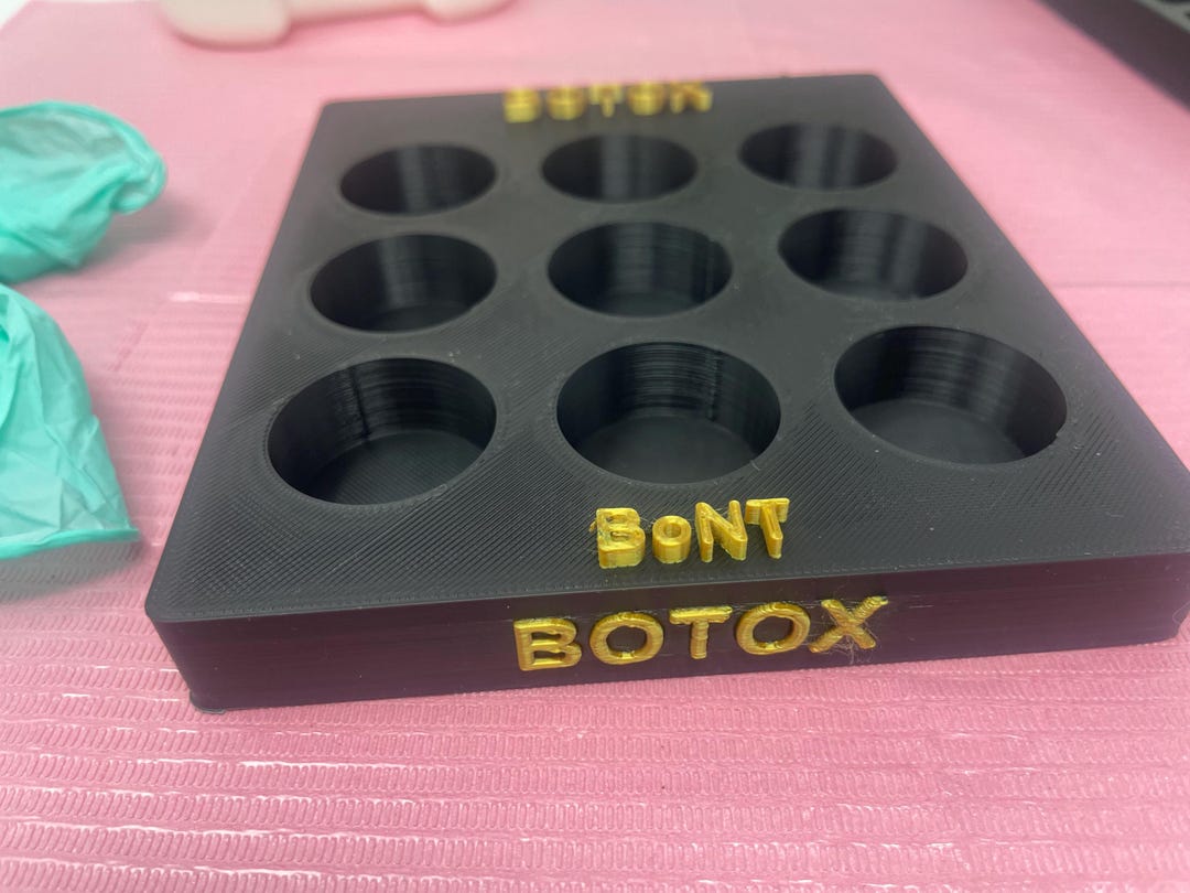 INNOVATIVE Botox Dysport Xeomin Jeuveau Daxxify Vial Vaults Tray Holder ...