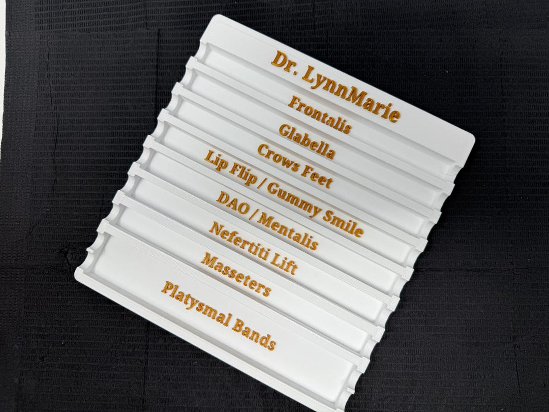 Bulk Pack of 4 Botox Syringe Trays Medical Aesthetics Nurse Injector ...