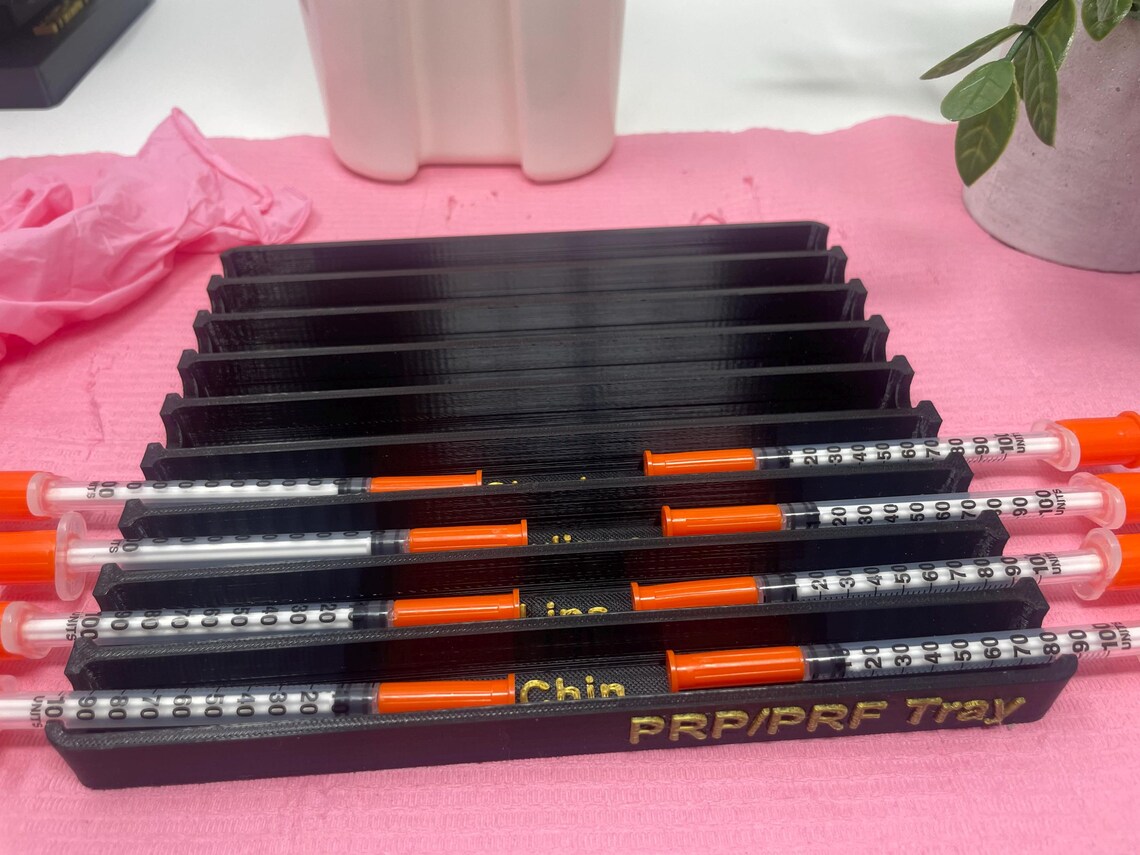 PRP / PRF Syringe Tray, Tox Tray, Medical Aesthethics Nurse Injector ...