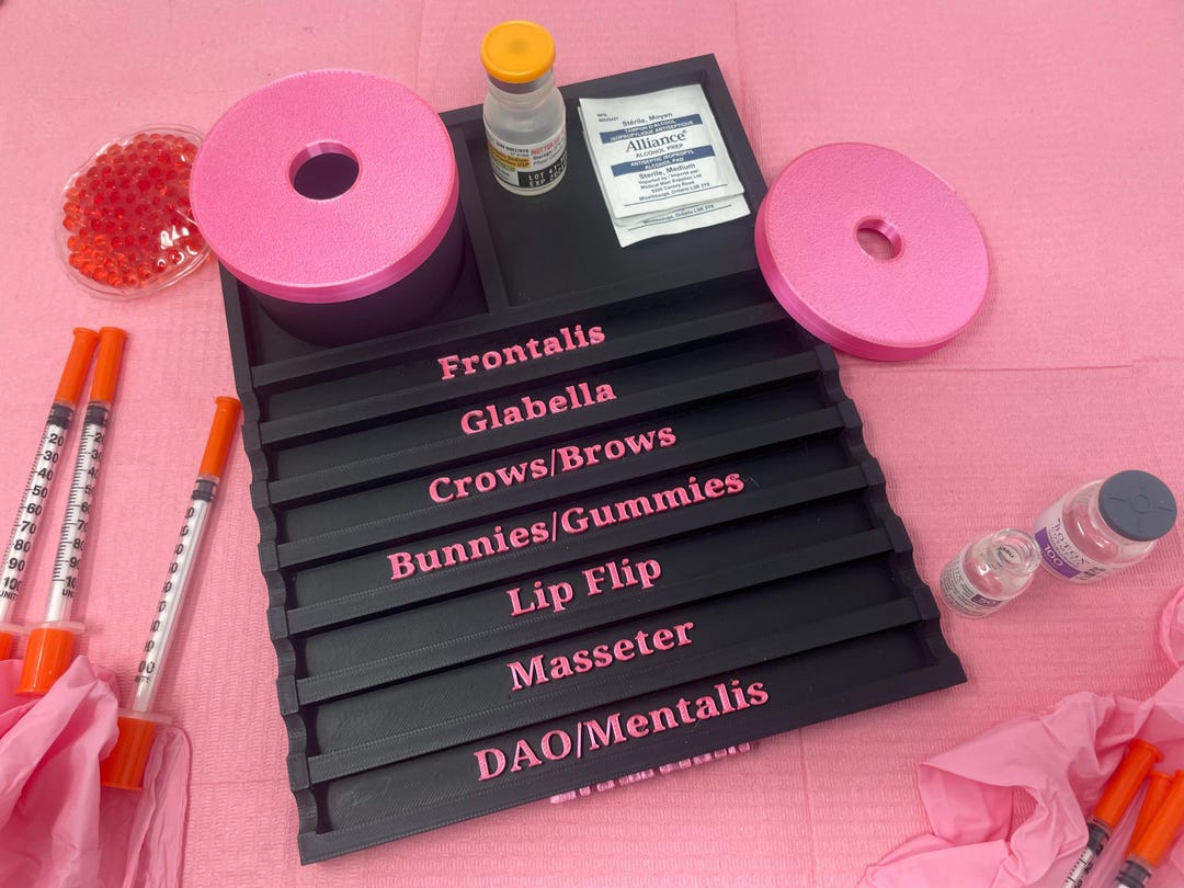 BTX Station Neurotoxin Injection Tray With Botox Chilling Box, Botox ...