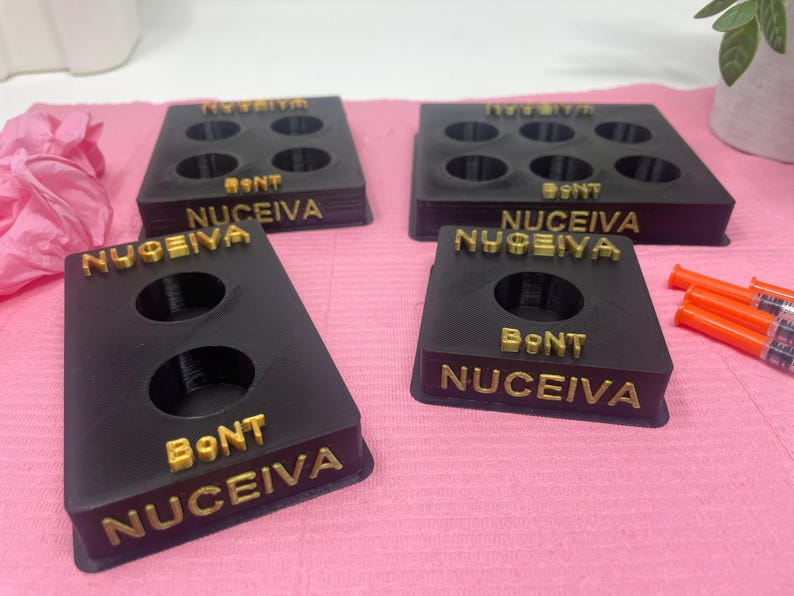 Nuceiva Vial Tray, Tox Vial Vault Medical Aesthetics Nurse Injector ...