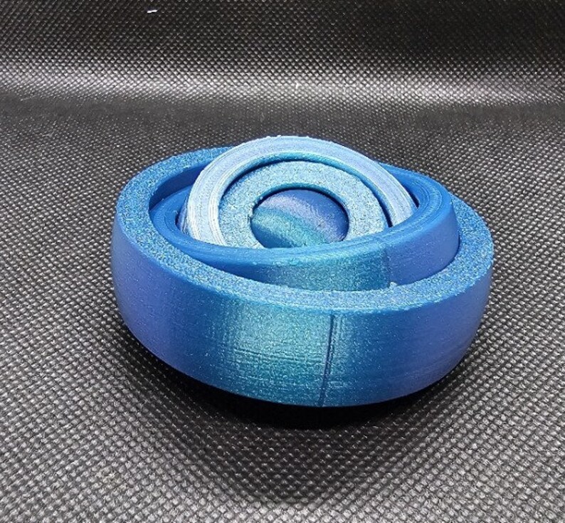 Unique 3D Printed Fidget Toy - Interlocking Spheres - Etsy