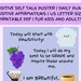 Punny Positive Self Talk Poster | Daily Affirmations | Printable PDF ...