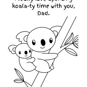 5 Father's Day Printable Coloring Pages | Funny Happy Father's Day ...