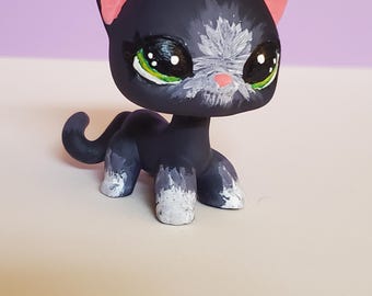 LPS Littlest Pet Shop Custom Neon Shorthair Cat - Etsy