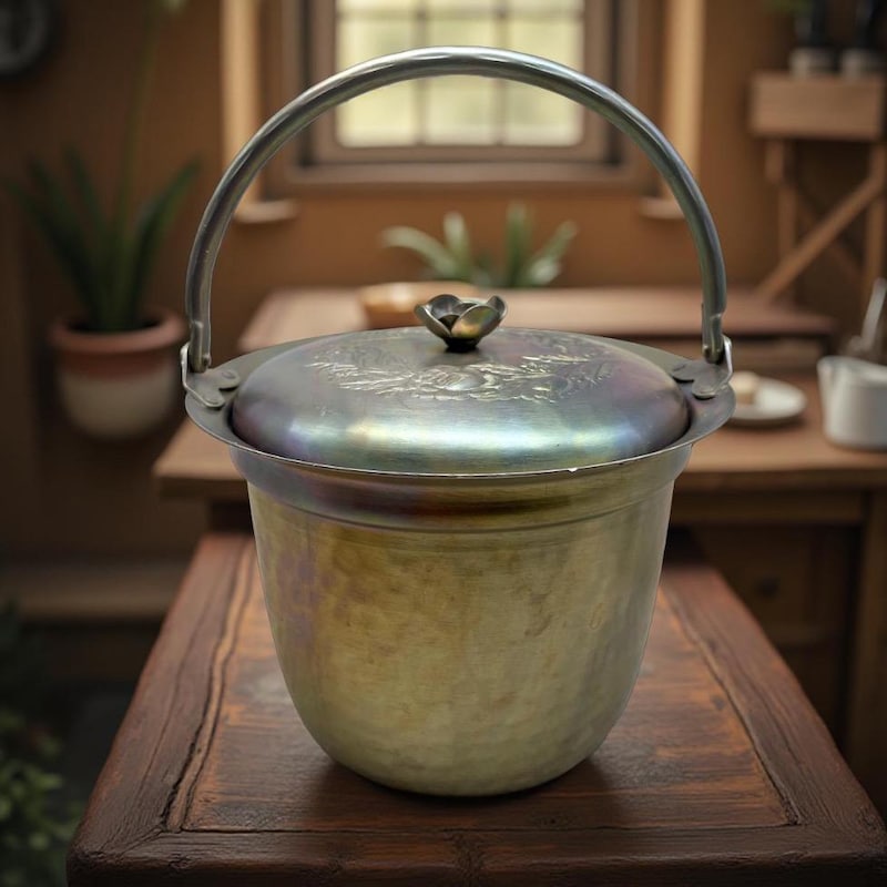 Hand Hammered Ice Bucket - Etsy