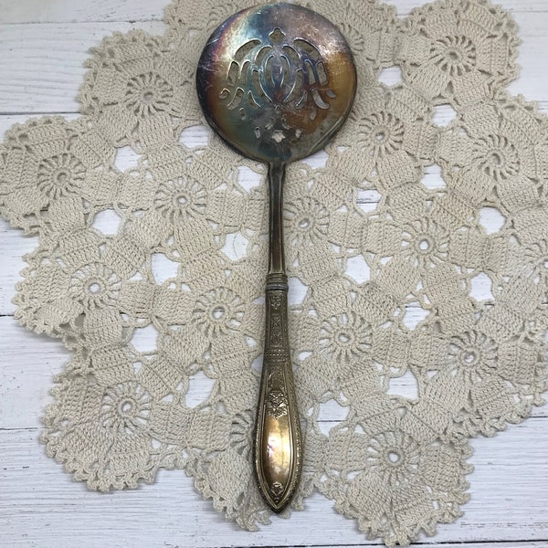 Antique Silver Tomato Spoons - Etsy