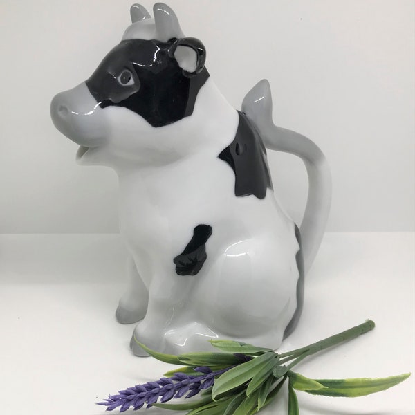 Cow Creamer Pitcher - Etsy