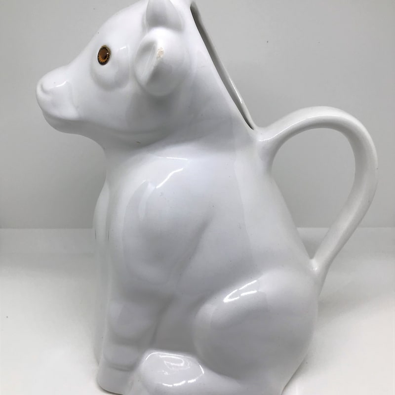 Cow Creamer Pitcher - Etsy