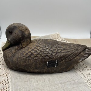 Vintage Paper Mache Duck Decoy, Farmhouse Duck Geese Decor - Etsy