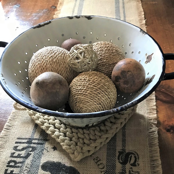 Enamel Colander - Etsy