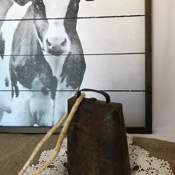 Antique Cow Bell - Etsy