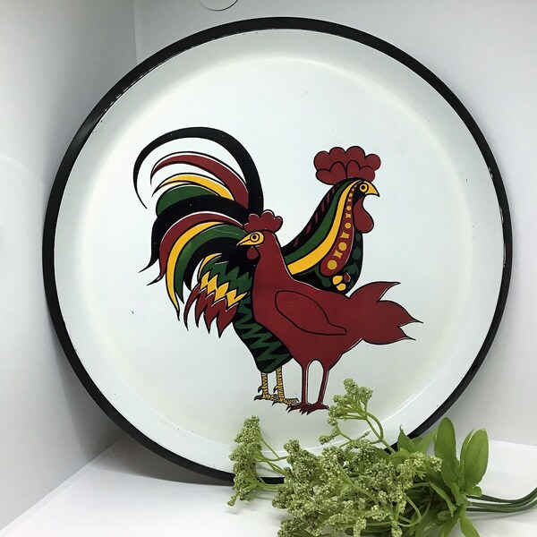 Rooster Tray - Etsy