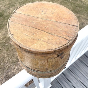 Antique Primitive 19th Century Firkin Sugar Bucket - Etsy